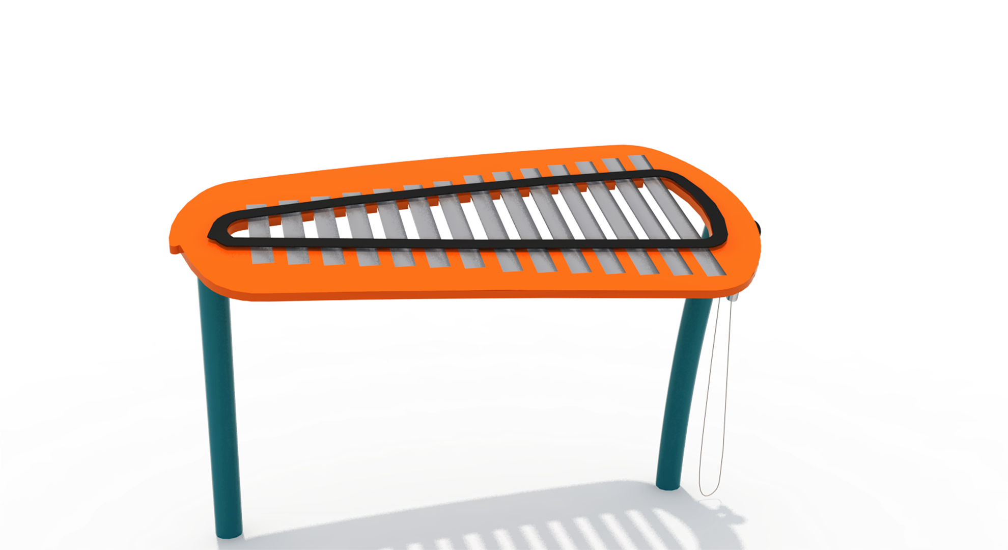 Colorful Outdoor Musical Organ Playset for Parks | NanPlay