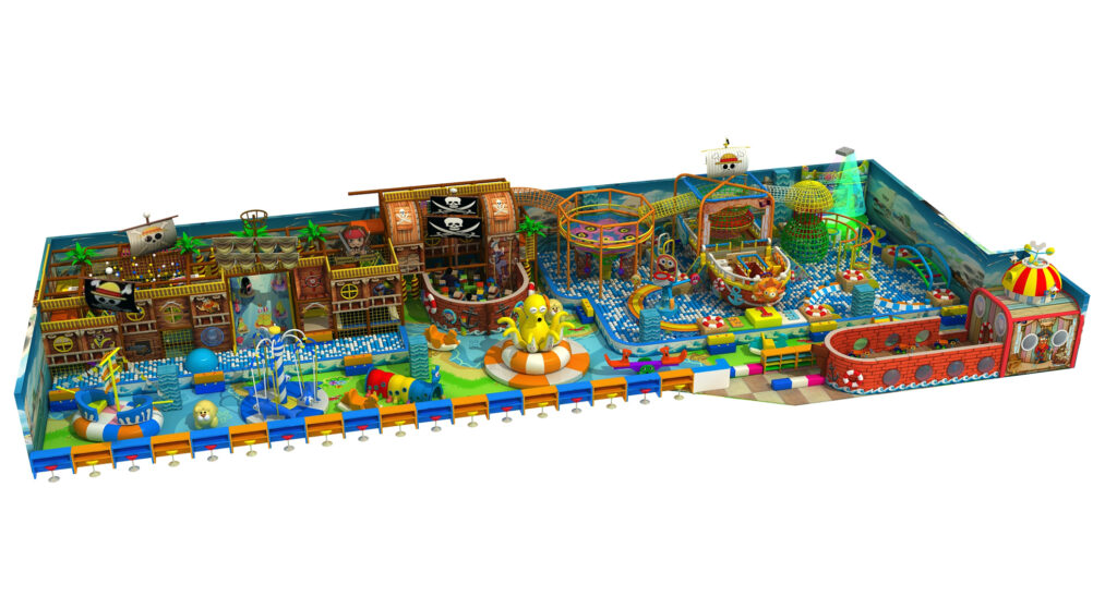 Commercial Ocean Kids Indoor Playground For Sale