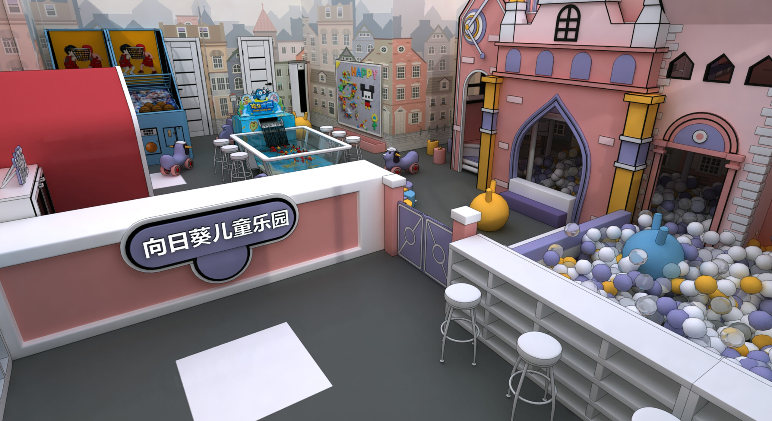 Customized Castle Themed Indoor Playground Equipment | NanPlay