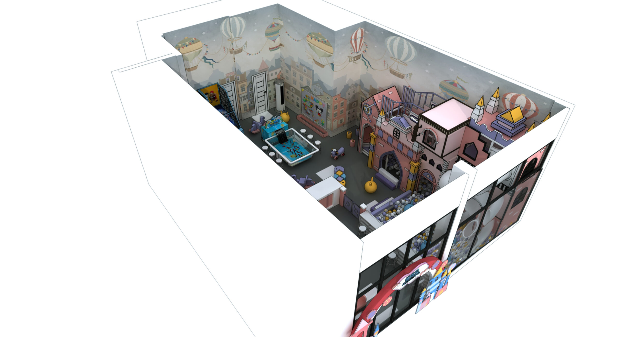 Customized Castle Themed Indoor Playground Equipment | NanPlay