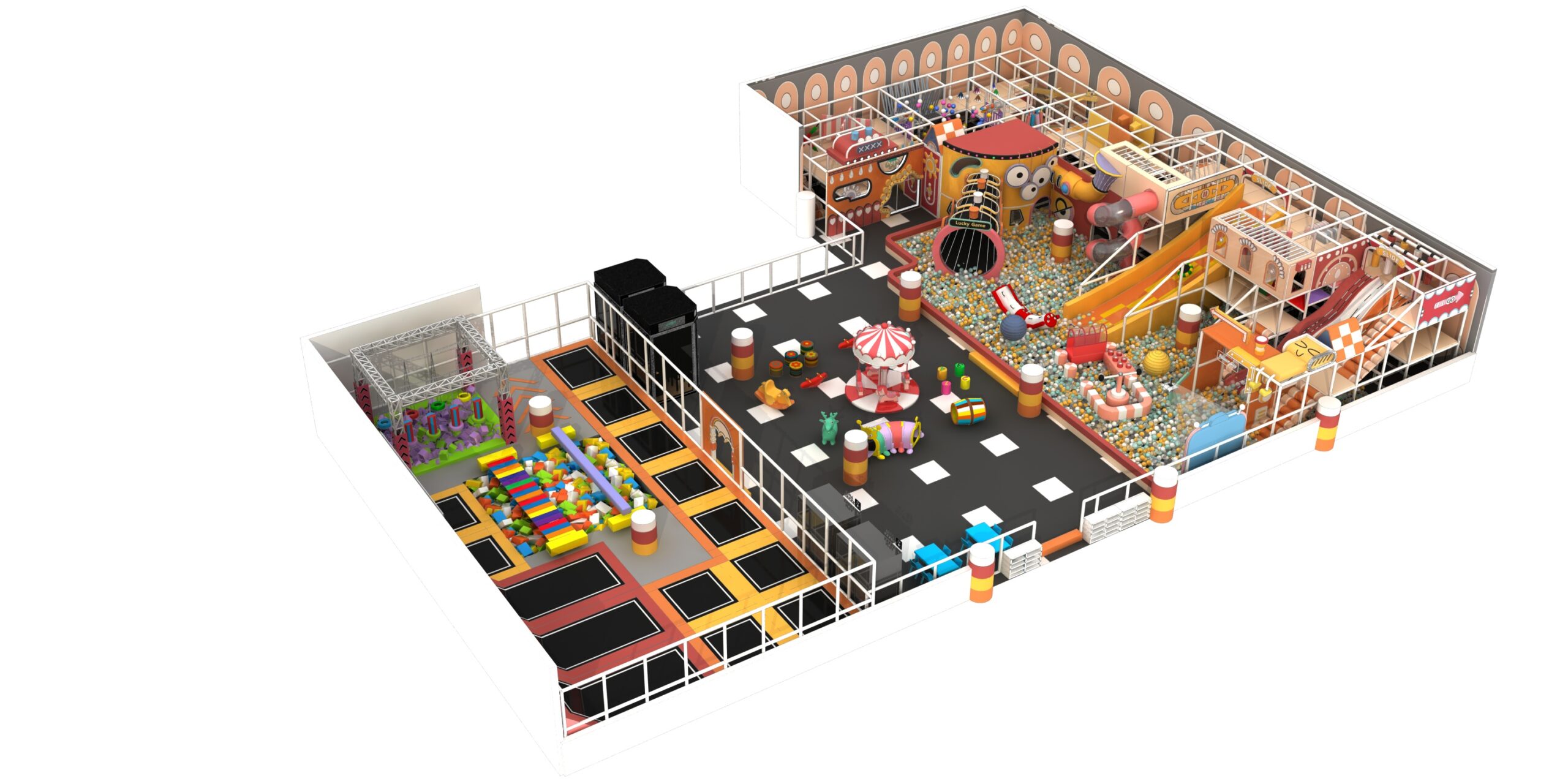 Creative Big Indoor Play Areas Manufacturers | NanPlay
