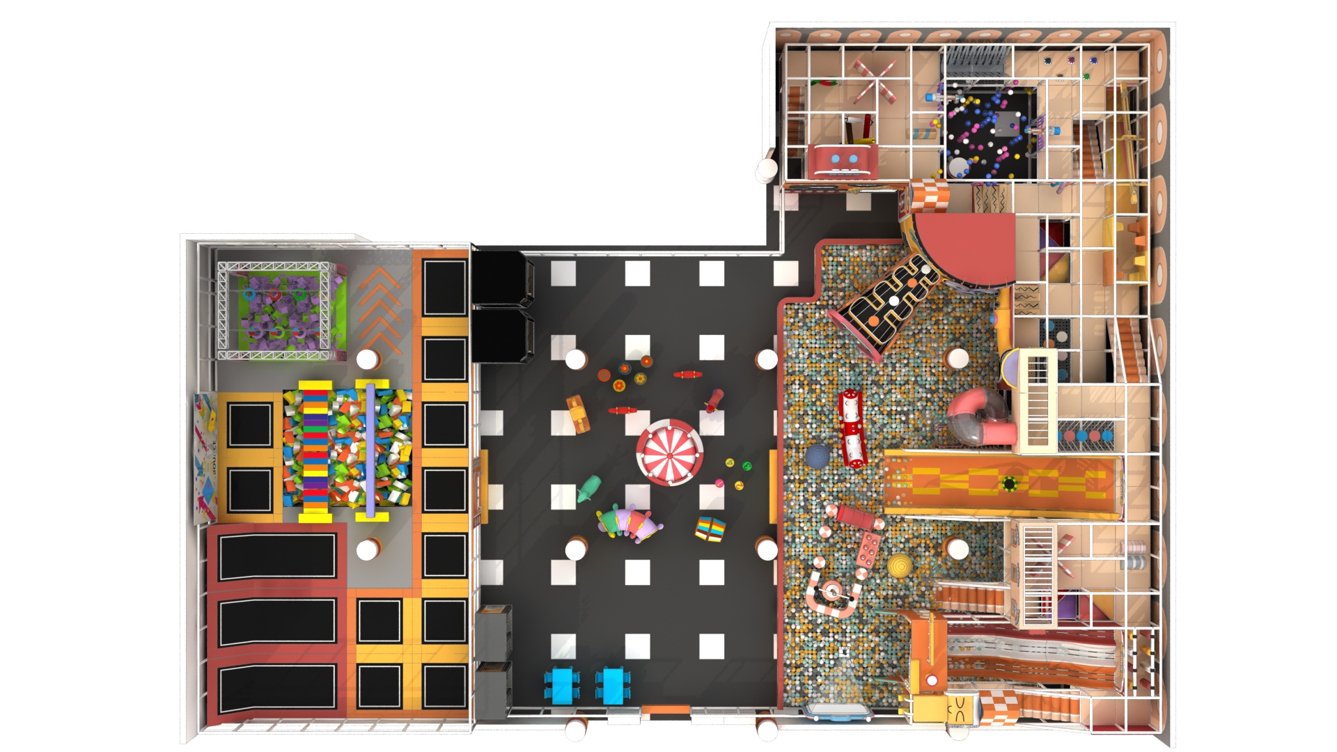 Creative Big Indoor Play Areas Manufacturers | NanPlay