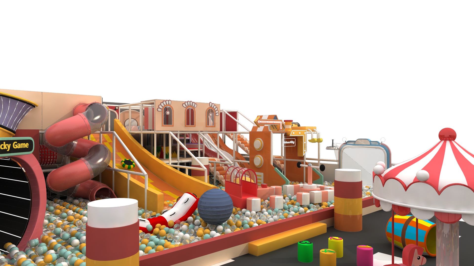 Creative Big Indoor Play Areas Manufacturers | NanPlay